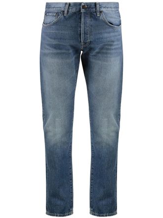Pantaloni Torino Five-Pocket-Jeans - Blau