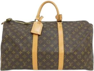 Louis Vuitton unisex, Pre-owned, Brun, Taille: ONE Size Sac week-end en toile Pre-owned