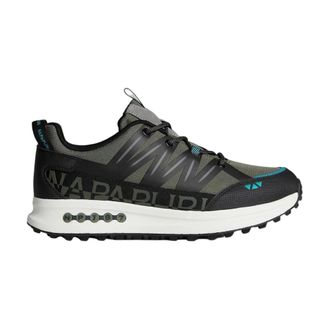 Napapijri Gr&uuml;ne Urban Sneakers mit 3D-Logo - - Shoes - Herren - Gr&uuml;n - 45 EU