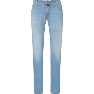 Jacob Cohen Slim Fit Regular Jeans Hellblau - - Jeans - Herren - Blau - W36