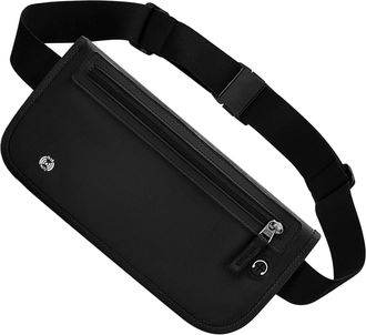Generic G&uuml;rteltasche f&uuml;r Damen und Herren, Crossbody-Bauchtasche, wasserabweisend, Sport-H&uuml;fttasche, G&uuml;rteltasche f&uuml;r Reisen, Wandern, Laufen, Schwarz, Baucht
