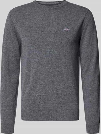 GANT Regular Fit Pullover aus reiner Wolle