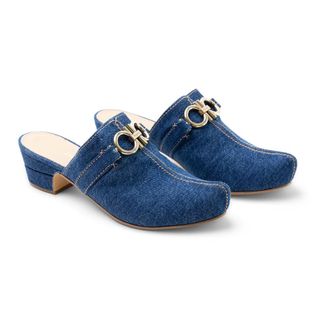 Ferragamo Damen, Schuhe, Blau, 38 1/2 EUGröße