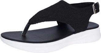 Generic Sandales orthop&eacute;diques lavables pour Femme - Sandales orthop&eacute;diques Respirantes en Tricot - Chaussures d&eacute;contract&eacute;es pour Femme - Semelle Souple
