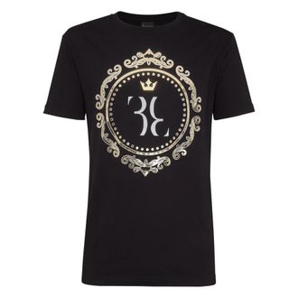Billionaire Boys Club T-Shirt Rundhals Barock - - Tops - Herren - Schwarzk - XS