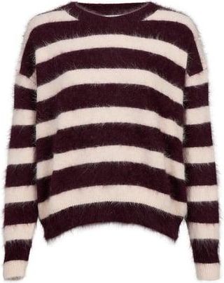 Bellerose Pull ray&eacute; Datus en angora m&eacute;lang&eacute;
