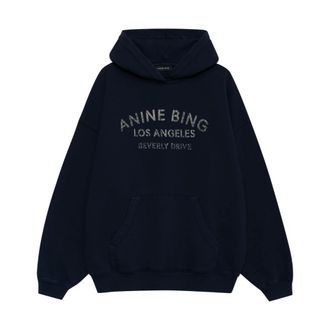 Anine Bing Damen, Sweatshirts & Hoodies, Blau, XSGr&ouml;&szlig;e