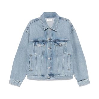 A Gold E Hellblaue Baumwolljacke - - Jackets - Herren - Blau - S