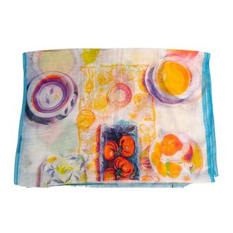 Etro Femme, Accessoires, Multicolore, Taille: ONE Size Foulard 187 x 64 cm