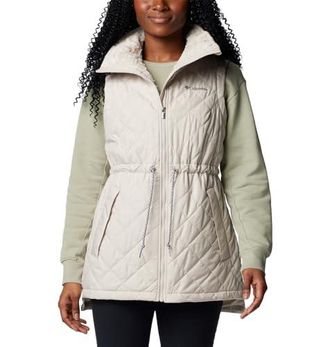 Columbia Copper Crest II Veste mi-longue pour femme, Pierre foncée., Medium