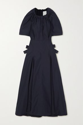 3.1 Phillip Lim Ladybug Midikleid Aus Popeline Aus Einer Baumwollmischung - Blau