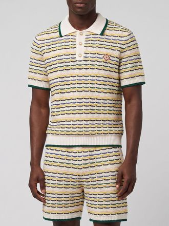 Casablanca Polo Homme couleur Rouge