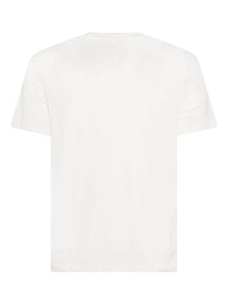 Tom Ford Mens Crewneck T-Shirt White Lyocell T-Shirts And Polos