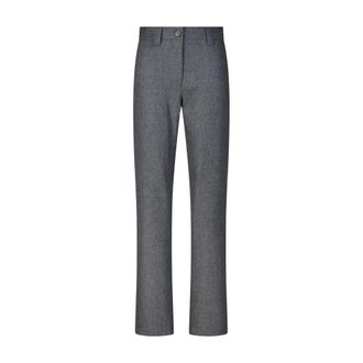 Khaite Vintage-Stil Woll-Kaschmir-Hose - - Trousers - Damen - Grau - S