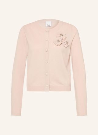 Allude Allude Strickjacke Mit Cashmere Und Schmucksteinen grau