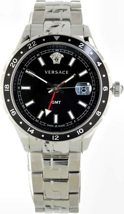 Versace Hellenyium GMT V1110/0017 - - Accessories - Herren - Grau - ONE SIZE
