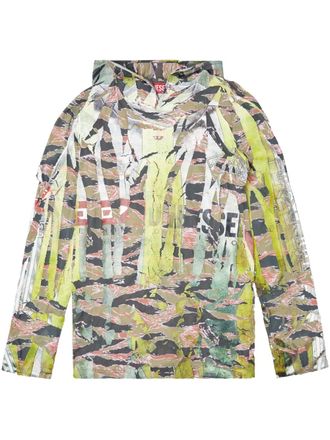 Diesel hoodie T-Gillis - Marron