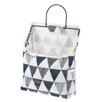 Soimiss Wandh&auml;ngender Organizer aus Canvas mit Gro&szlig;em Fassungsverm&ouml;gen und Atmungsaktiven Seitentaschen &uuml;ber T&uuml;r H&auml;ngende Aufbewahrungstasche f&uuml;r Schlafzimmer