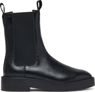Calvin Klein Klassische Stiefeletten Calvin Klein Conc Welt Chelsea Boot Lth HW0HW03208 Schwarz
