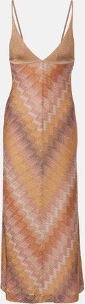 Missoni Midikleid aus Lamé