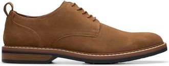 Clarks Homme Aldwin Lace, Suède Cola, 43 EU