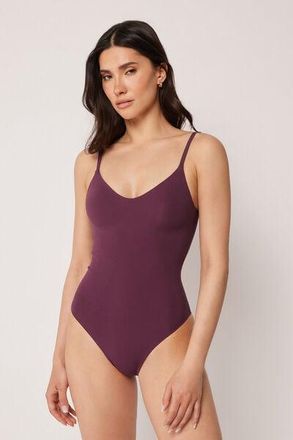 Calzedonia Badeanzug Invisible Bonding Bordeaux