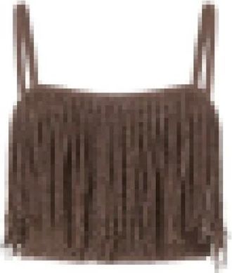 Pinko Pinko, Femme, Tops, Brun, Taille: 38 FR Haut sans Manches