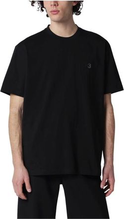 Yohji Yamamoto Homme, Tops, Noir, Taille: XL T-shirt Manches Courtes Classique