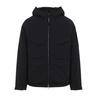 C.P. Company Shell Padded Hooded Lens Jacke - - Jackets - Herren - Schwarzk - L