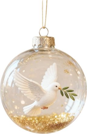 Generic Weihnachtsdekorationskugeln, Handgefertigter Anh&auml;nger Mit Vogelmotiv - Christbaumkugeln, Dekorationen, F&uuml;r Innen- Und Au&szlig;enbereiche, Fensterb&auml;nke, Hof