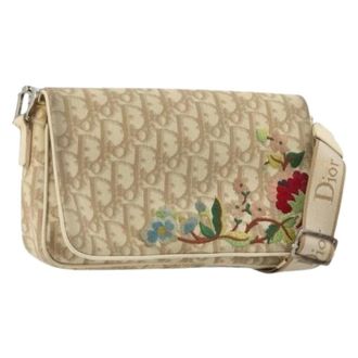 Dior Pre-owned Plastique sacs-ports-paule - Femme - Pre-owned - Beige - Taille: ONE Size