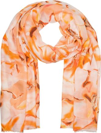 styleBREAKER Schal Schal Marmor Muster Metallic Akzente
