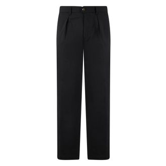 Slowear Slowear - Pantalon &agrave; pinces en m&eacute;lange de laine - Homme - Pantalons - Noir - Taille: W33
