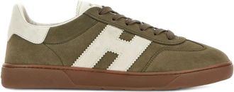 Hogan Homme, Chaussures, Vert, Taille: 41 EU Cool Low-Top Baskets