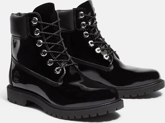 Timberland Wasserdichter Timberland Premium 6-Inch Boot f&uuml;r Damen in Schwarz, Damen, Schwarz, Gr&ouml;&szlig;e