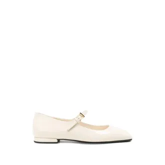 Prada Patent Leather Mary Jane Ballet Flats