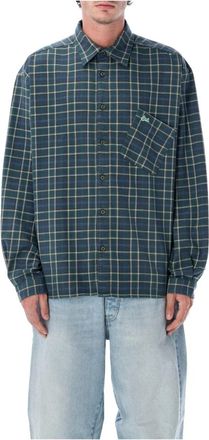 ERL Erl, Homme, Chemises, Multicolore, Taille: S Checked Cotton Shirt