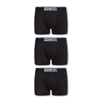 Diesel Homme, Sous-v&ecirc;tements, Noir, Taille: L Umbx-Sebastian Three-Pack Boxer Briefs