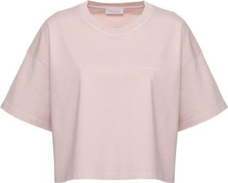 Dondup Femme, Tops, Rose, Taille: 36 FR T-Shirt Col Rond