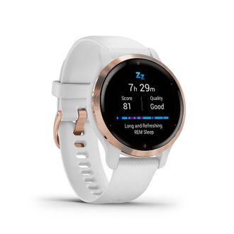 Garmin Venu 2S schlanke GPS-Fitness-Smartwatch mit ultrascharfem 1,1 AMOLED-Touchdisplay, umfassenden Fitness-/Gesundheitsfunktionen, &uuml;ber 25 vorinstallierte