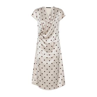 Bruuns Bazaar Wickelkleider - - Dresses - Damen - Beige - M