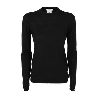 Max Mara Pesco Rundhals-Pullover - - Knitwear - Damen - Schwarzk - XL