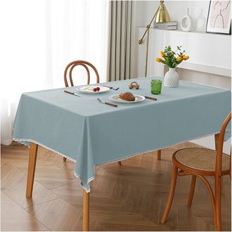 Generic Rechteckige Tischdecke, Home-Office-Laptop-Tischdecken, Wiederverwendbare Tischdecken, F&uuml;r TV-Schrank, B&uuml;roschreibtisch, Studententisch, Esstisch (Lig