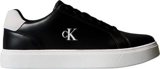 Calvin Klein Jeans Homme, Chaussures, Noir, Taille: 42 EU sneaker Pelle