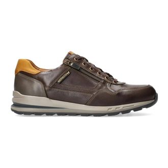 Mephisto Homme, Chaussures, Brun, Taille: 47 EU Baskets à Lacets Marron Mix