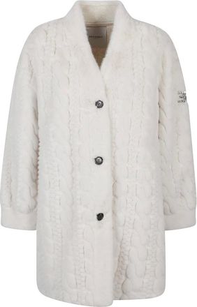 Ermanno Scervino Damen, Mäntel, Weiß, SGröße