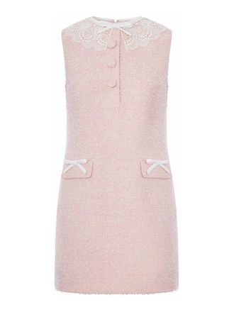 Self Portrait Kurzes Kleid - Rosa