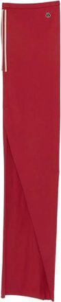Moncler Femme, Jupes, Rouge, Taille: 36 FR Knitted Adjustable Skirt
