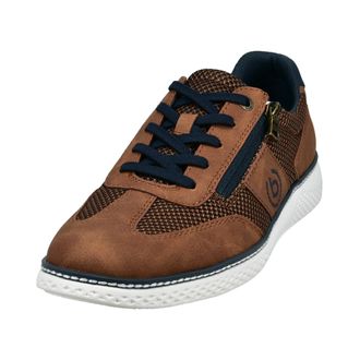 Bugatti Herren Businessschuhe, Männer Schnürer,schnürschuhe,Anzugschuhe,Budapester Style,elegant,Office,büro,Freizeit,Cognac (6300),43 EU/EU UK