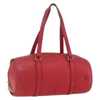 Louis Vuitton Sac &agrave; main vintage en cuir Pre-owned - Femme - Pre-owned - Rouge - Taille: ONE Size